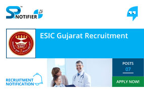 ESIC Gujarat Recruitment