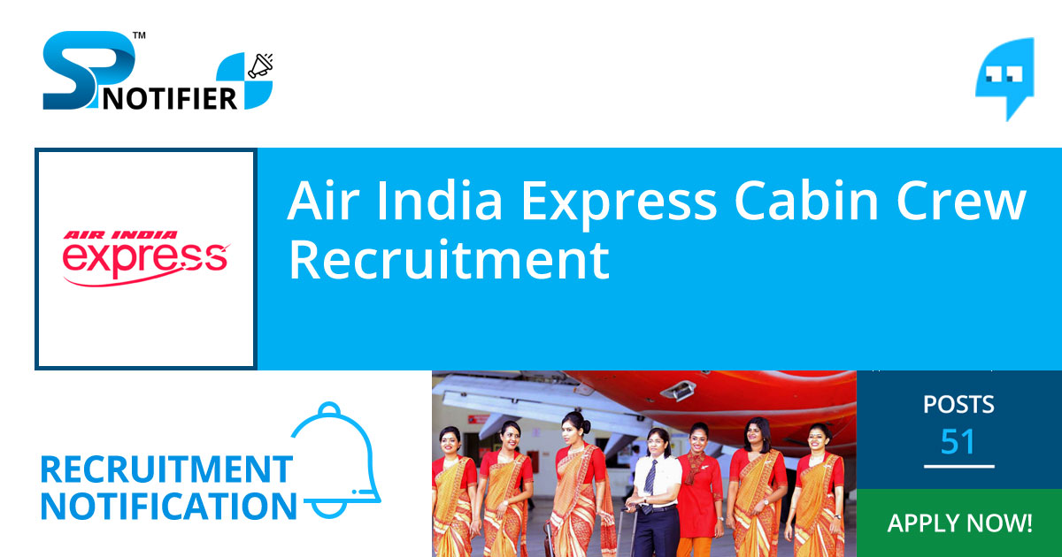 Air India Express Cabin Crew Recruitment