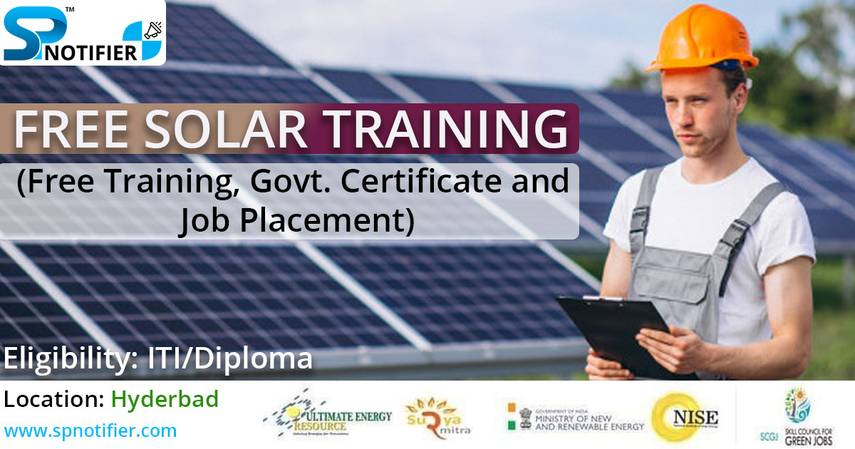 Free Solar Training Programme | Hyderabad