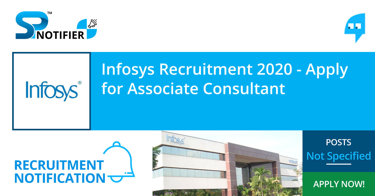 Infosys Recruitment 2020 | Apply for Associate Consultant