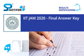 IIT JAM 2020 | Final Answer Key
